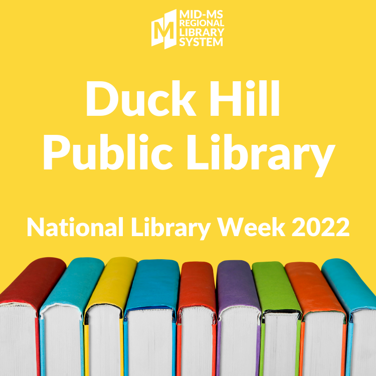 Bingo with Melinda Wells at the Duck Hill Public Library NLW – Mid-MS ...