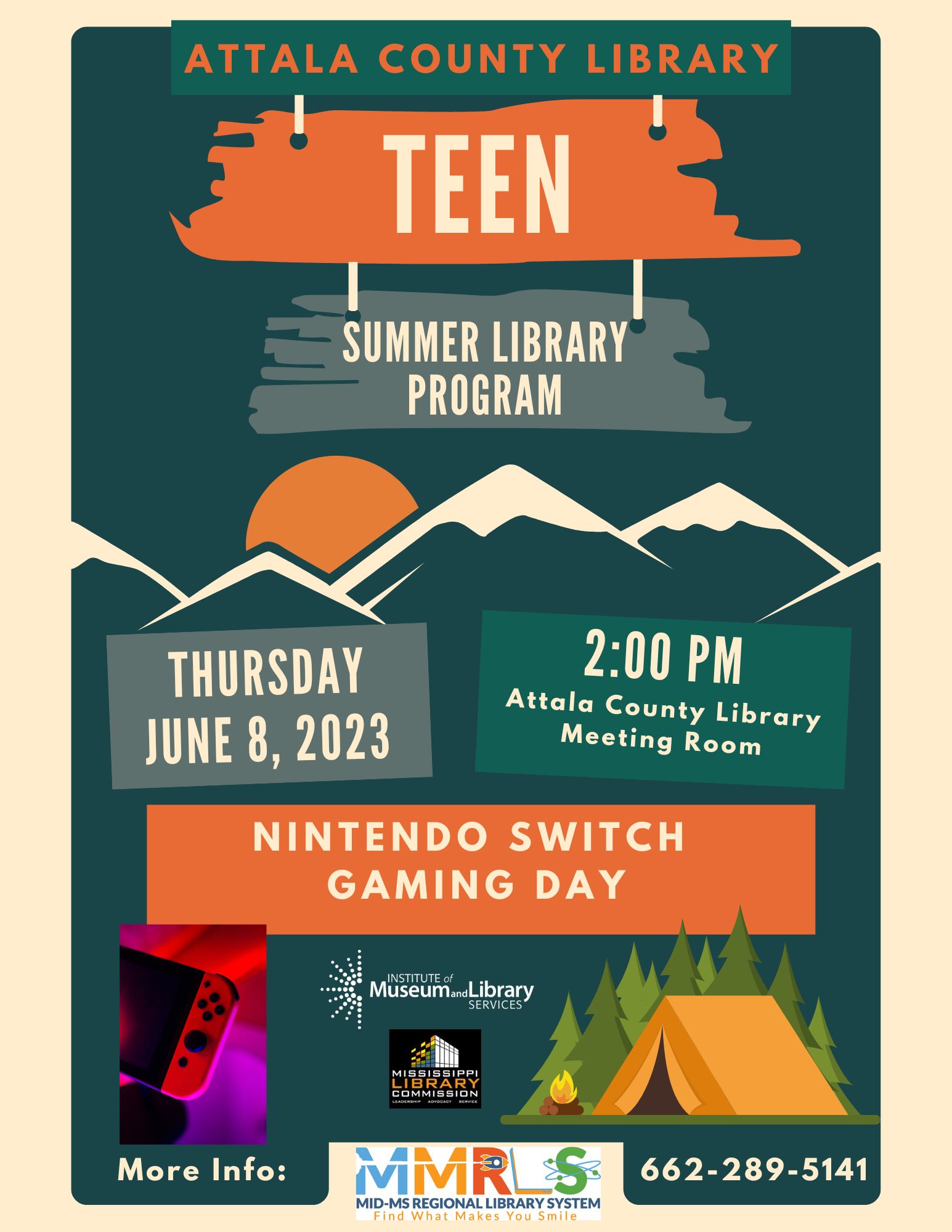 Nintendo Switch Gaming Day – Mid-MS Regional Library System