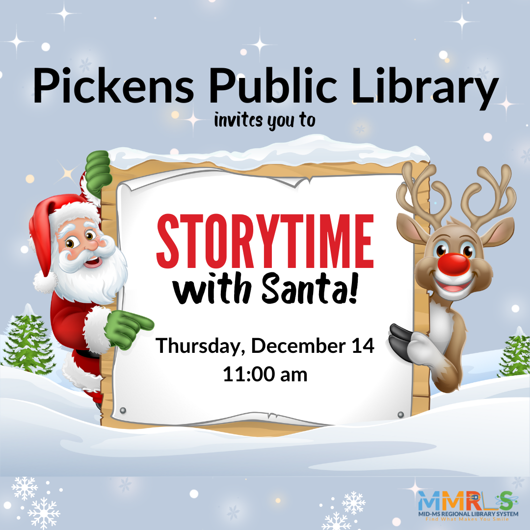 Storytime with Santa – Mid-MS Regional Library System