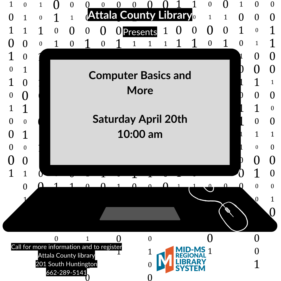 Computer Basics and More – Mid-MS Regional Library System