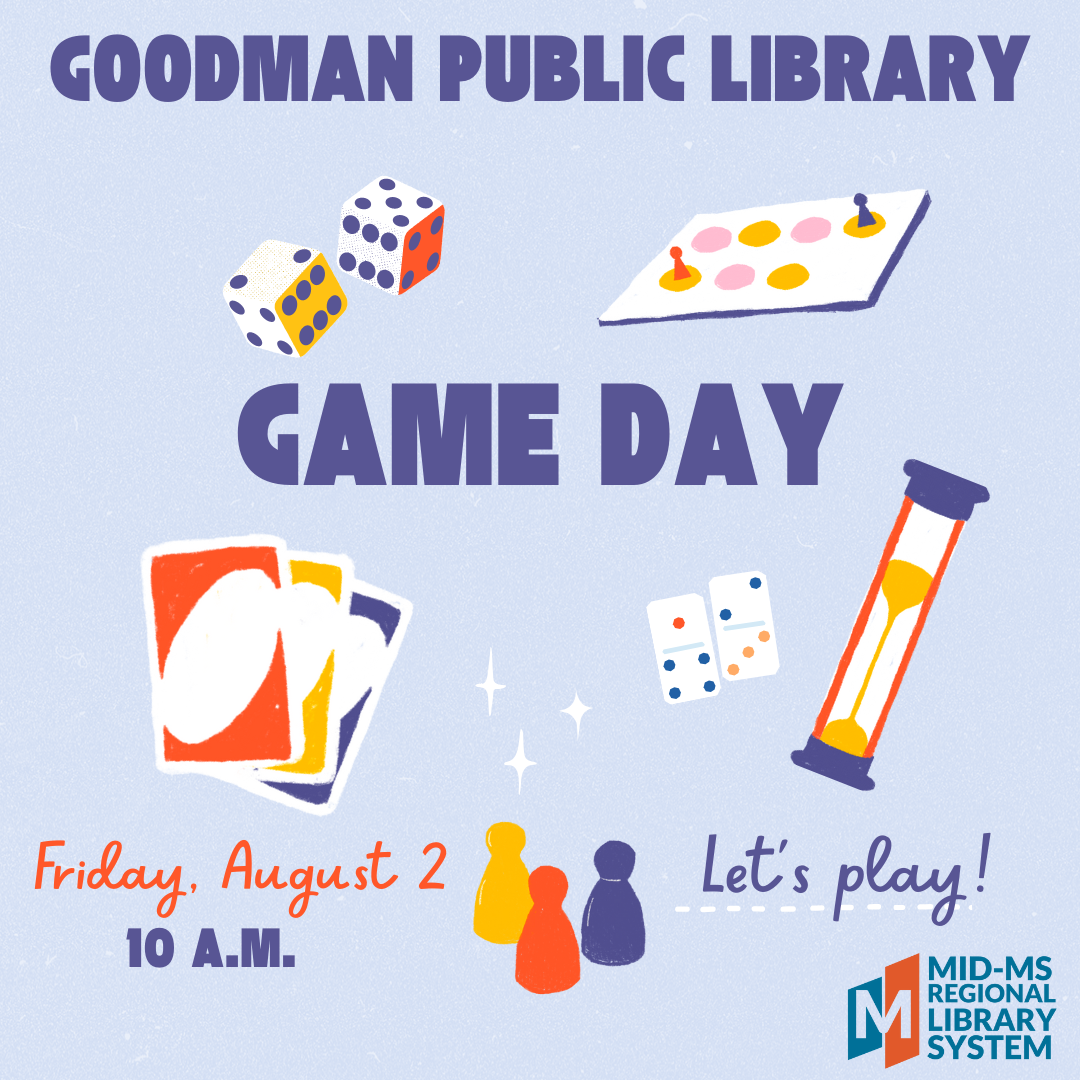Game Day! – Mid-MS Regional Library System