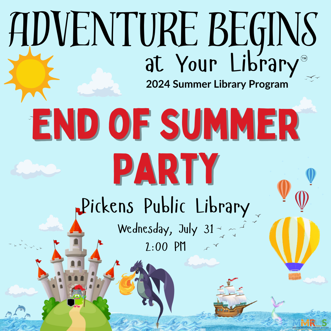 End of Summer Party – Mid-MS Regional Library System