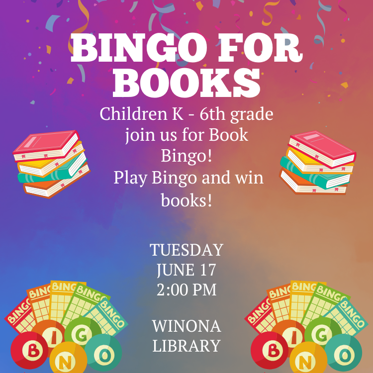 Bingo For Books – Mid-MS Regional Library System