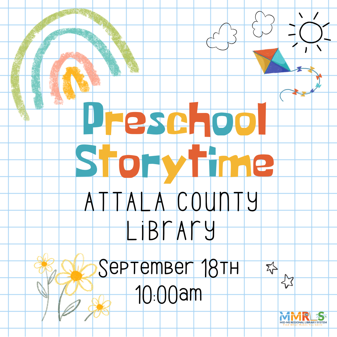 PreK Storytime – Mid-MS Regional Library System