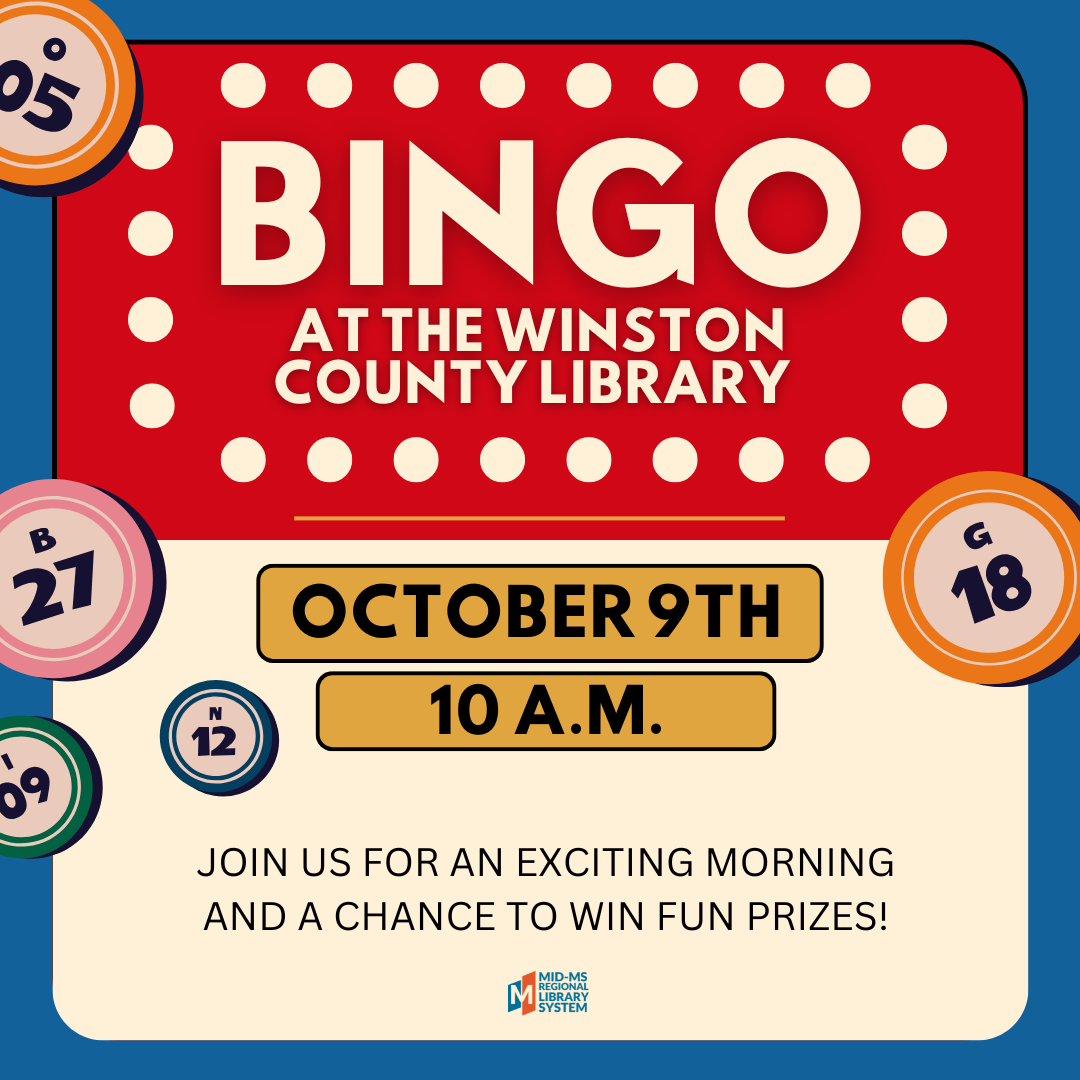 Bingo – Mid-MS Regional Library System