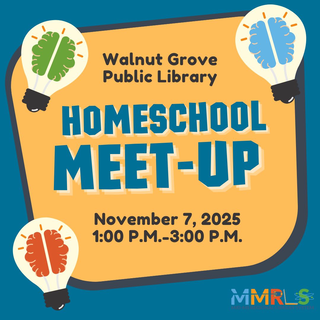 Homeschool Meet-Up – Mid-MS Regional Library System