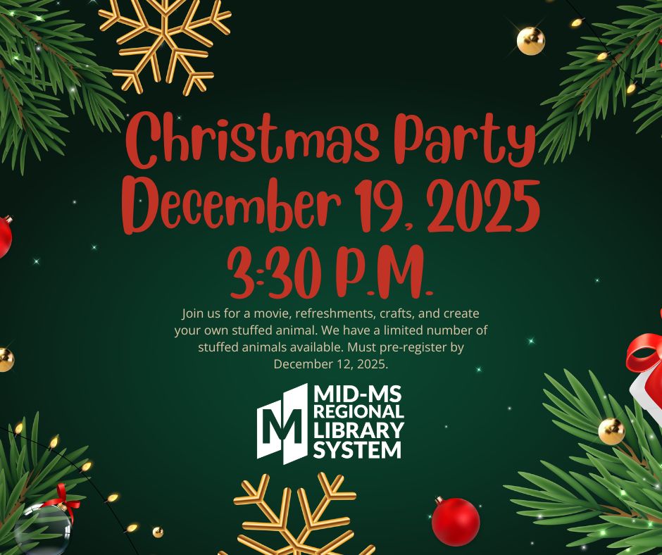 Christmas Party – Mid-MS Regional Library System