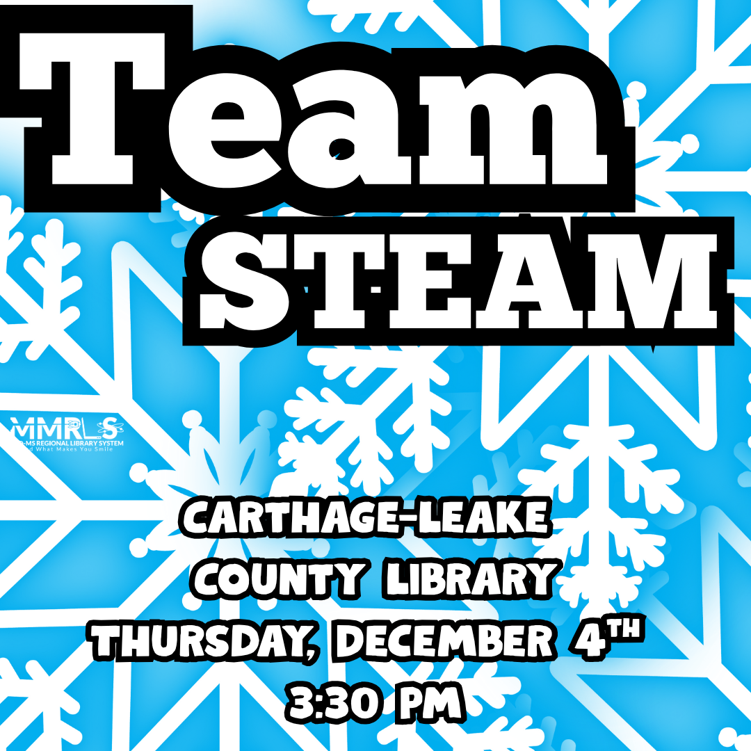 Team STEAM – Mid-MS Regional Library System
