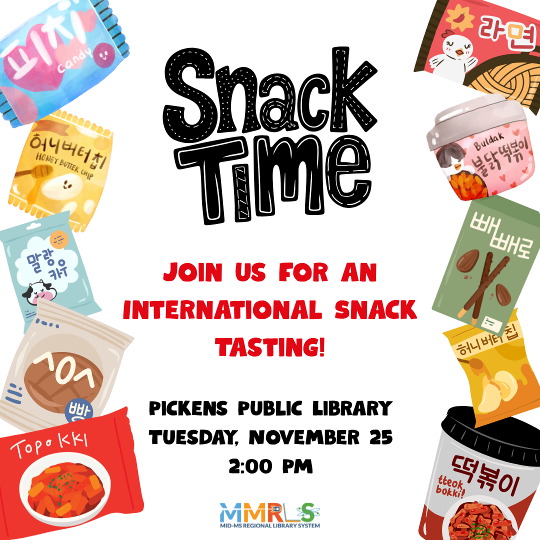 International Snack Tasting – Mid-MS Regional Library System